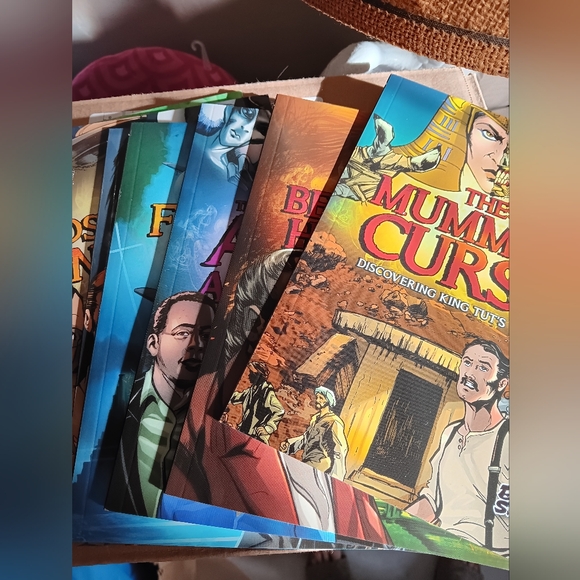 Toys | The Mummys Curse Comic Book Set | Poshmark